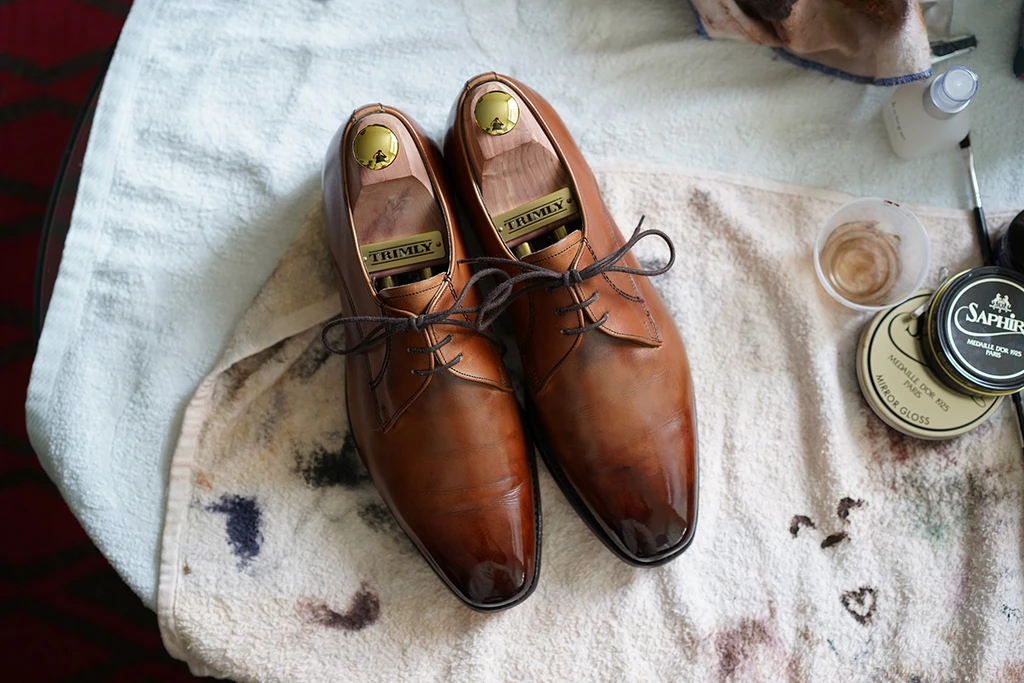 Leather Shoe Caring & Polishing Guide | Barker Shoes Rest of World