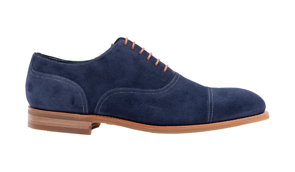 Pullman - Blue Suede | Barker Shoes Rest of World