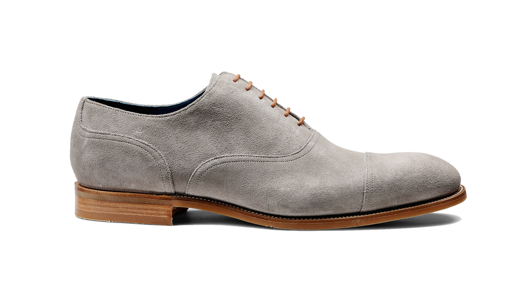 Pullman - Grey Suede | Barker Shoes Rest of World
