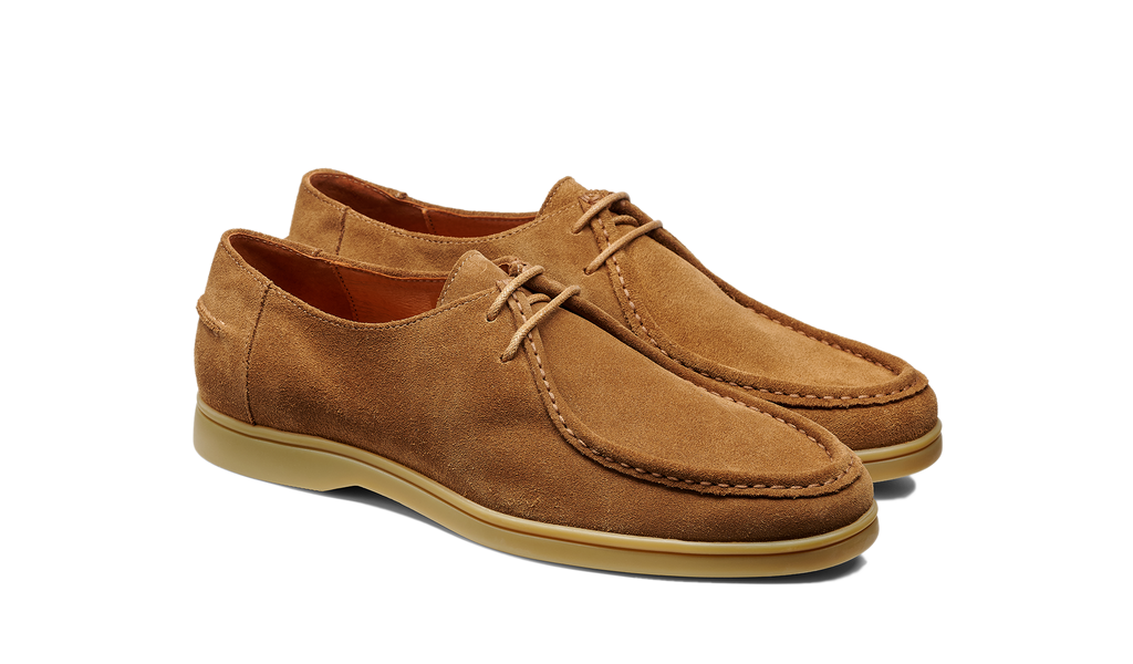 Vigo - Tan Suede Caramel Sole | Barker Shoes Rest of World