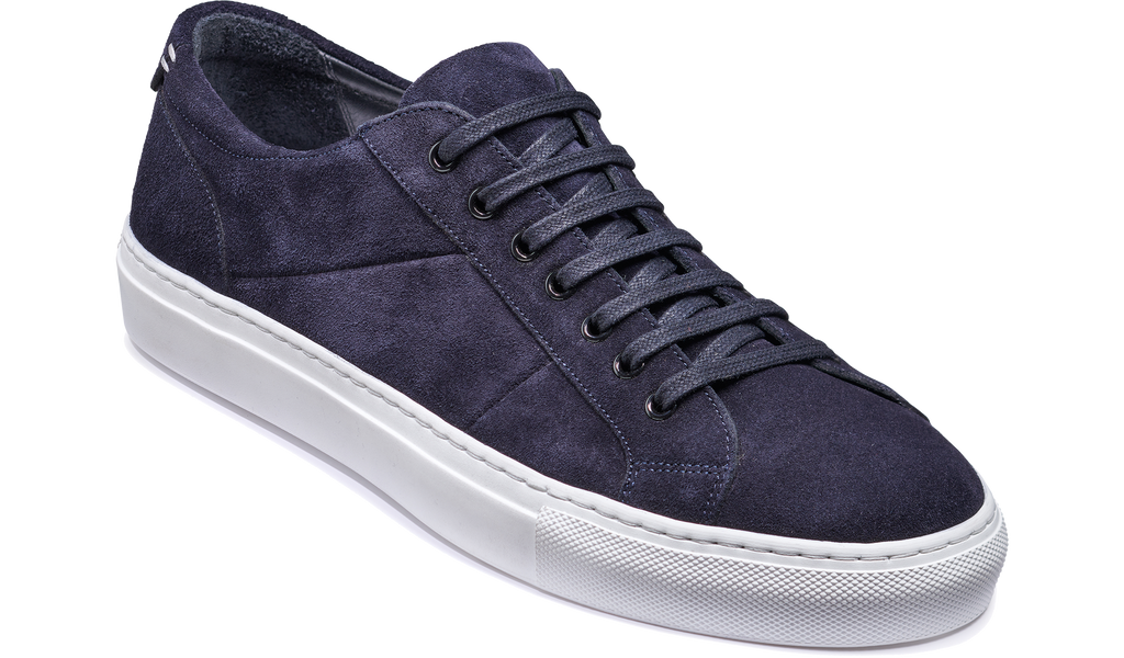 Archie - Navy Suede | Barker Shoes Rest of World