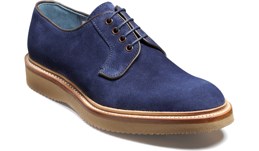 Dean - Navy Suede | Barker Shoes Rest of World