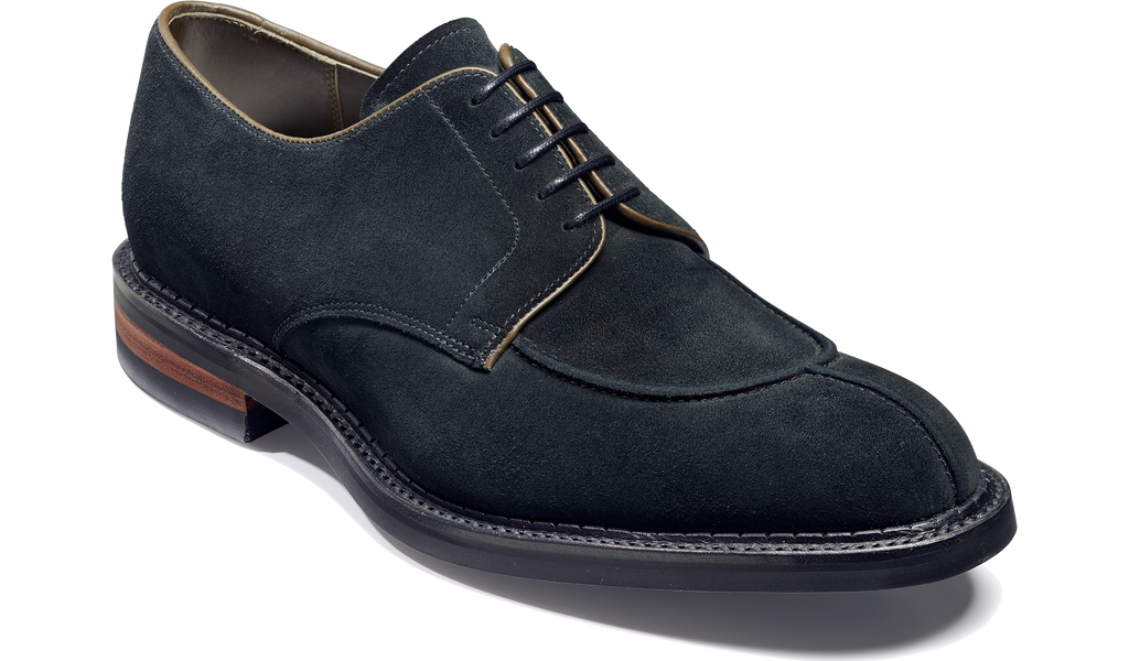 Milbury - Black Suede (Sample) | Barker Shoes Rest of World
