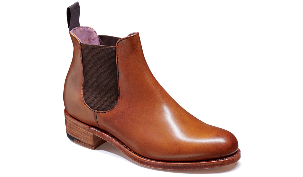 Violet - Antique Rosewood Hand Painted | Barker Shoes Rest of World